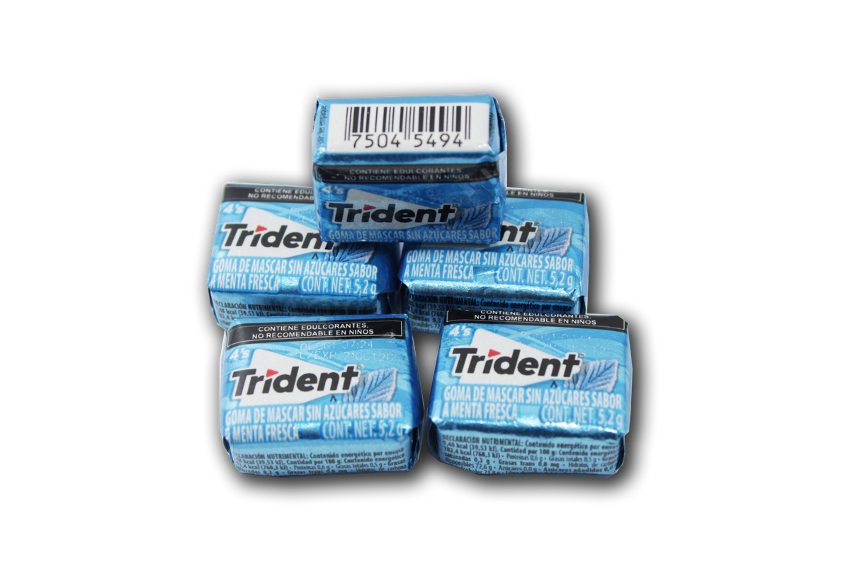 Trident Sabor Freshmint – Dulcería La Estrella