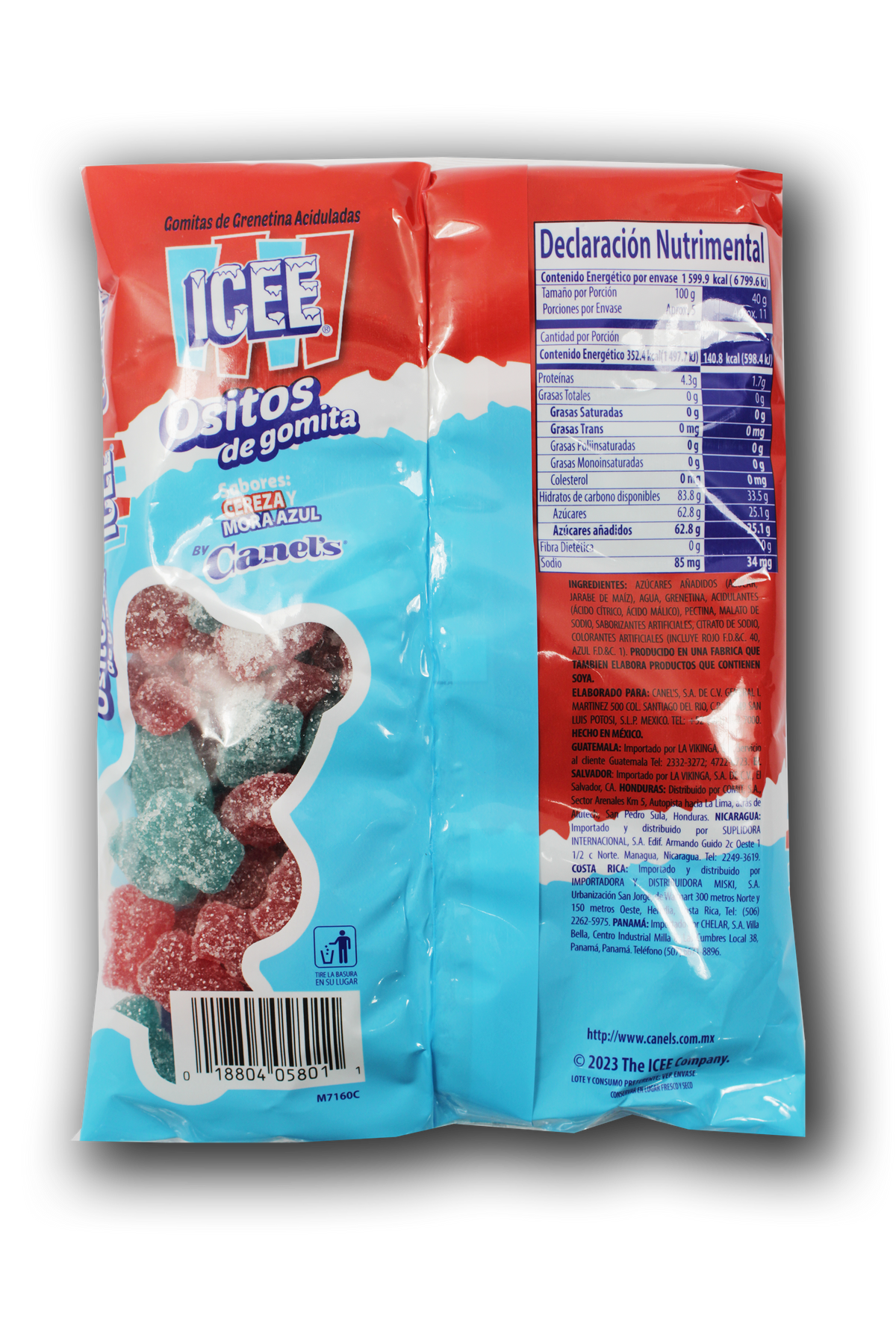 Gomitas de Ositos ICEE – Dulcería La Estrella