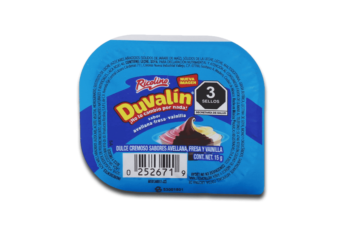 Duvalin trisabor – Dulcería La Estrella