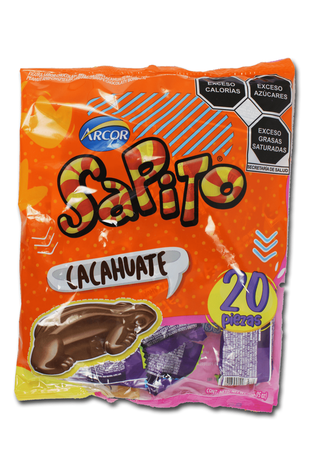 Sapito cacahuate – Dulcería La Estrella
