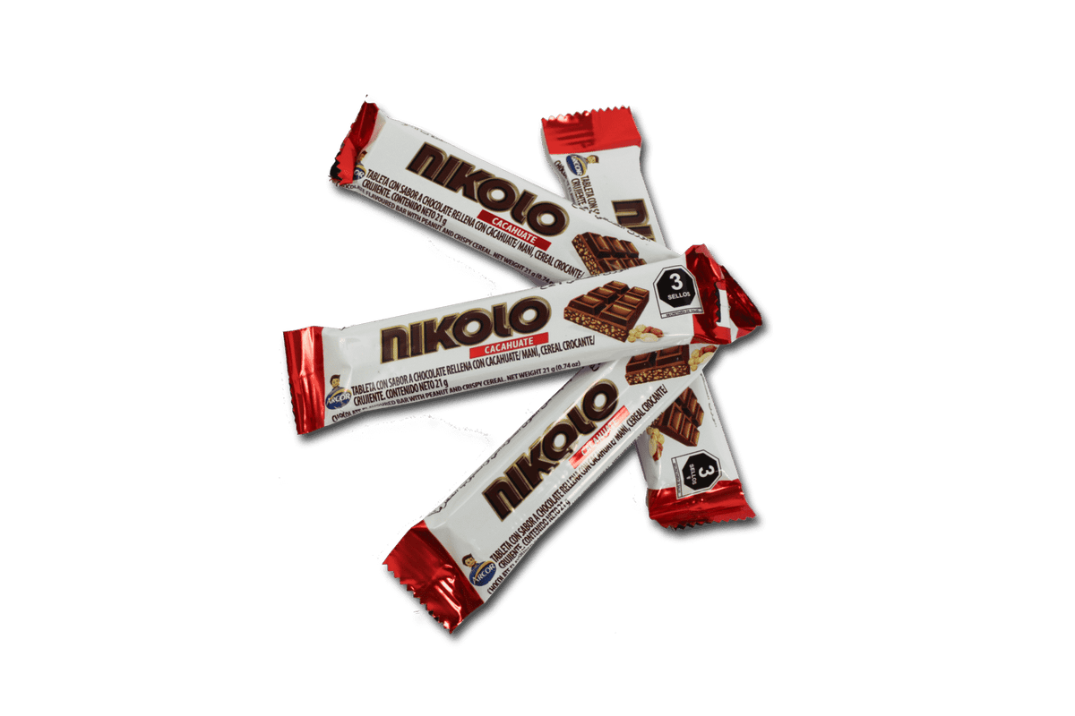 Chocolate con cacahuate Nikolo – Dulcería La Estrella