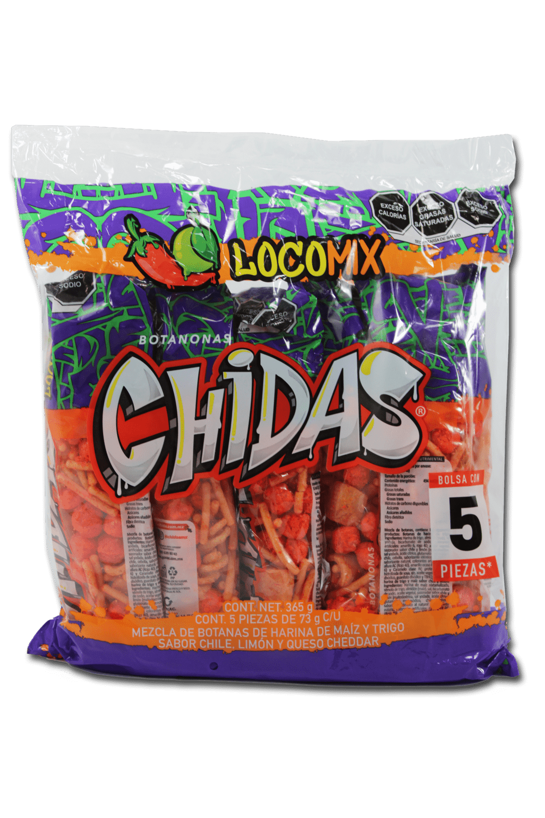 Frituras de maiz mix Chidas Loco – Dulcería La Estrella