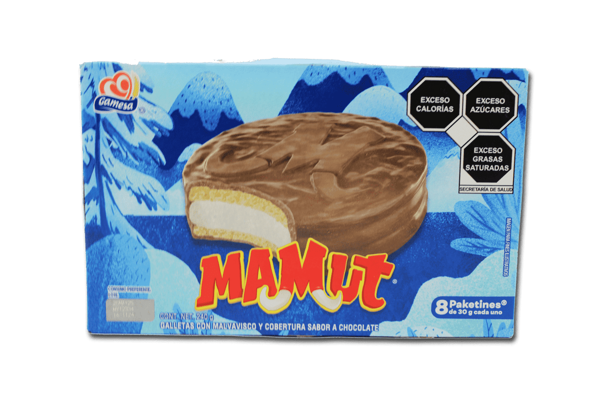 Mamut display 30 grs. – Dulcería La Estrella